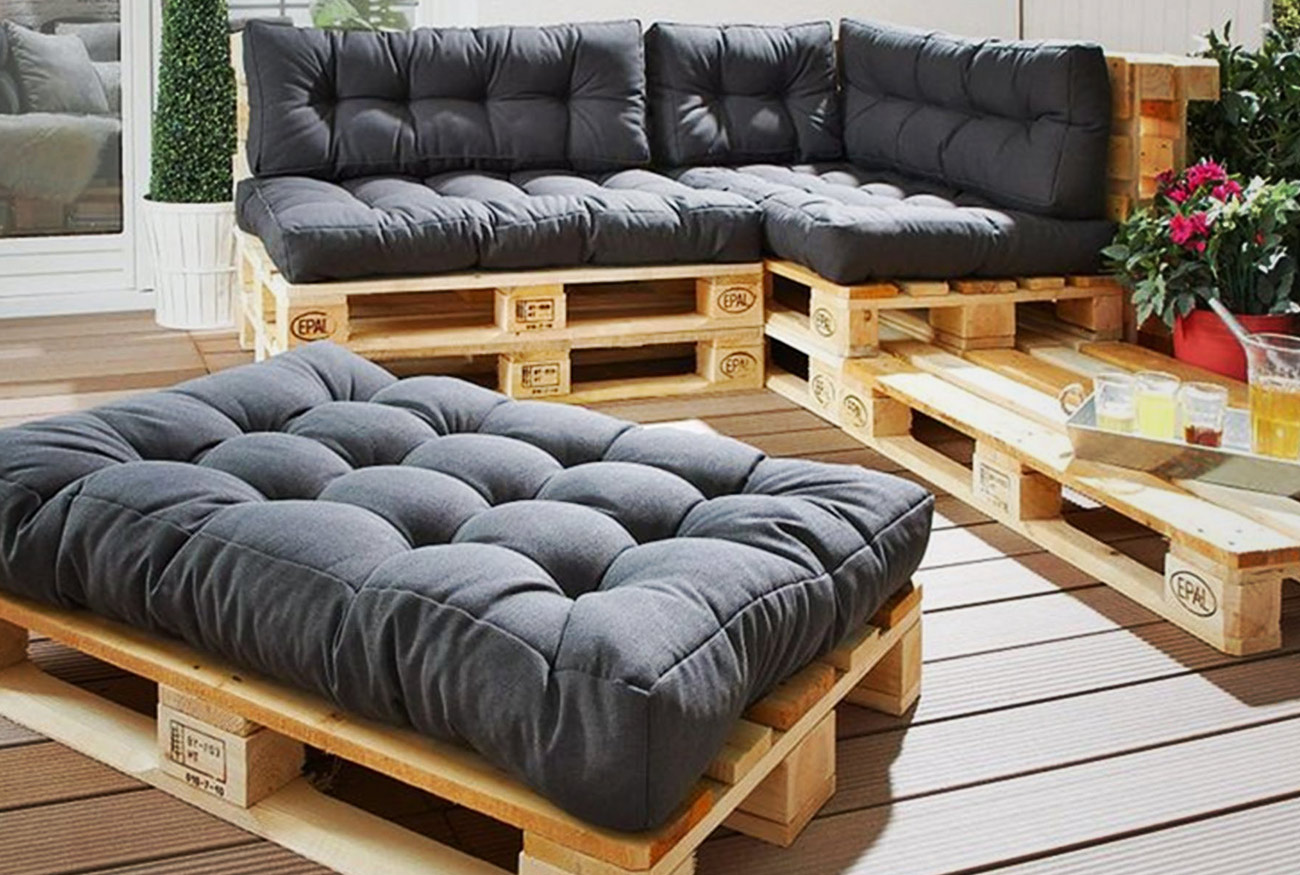 Terrasses incroyables avec des palettes - La twist.immo